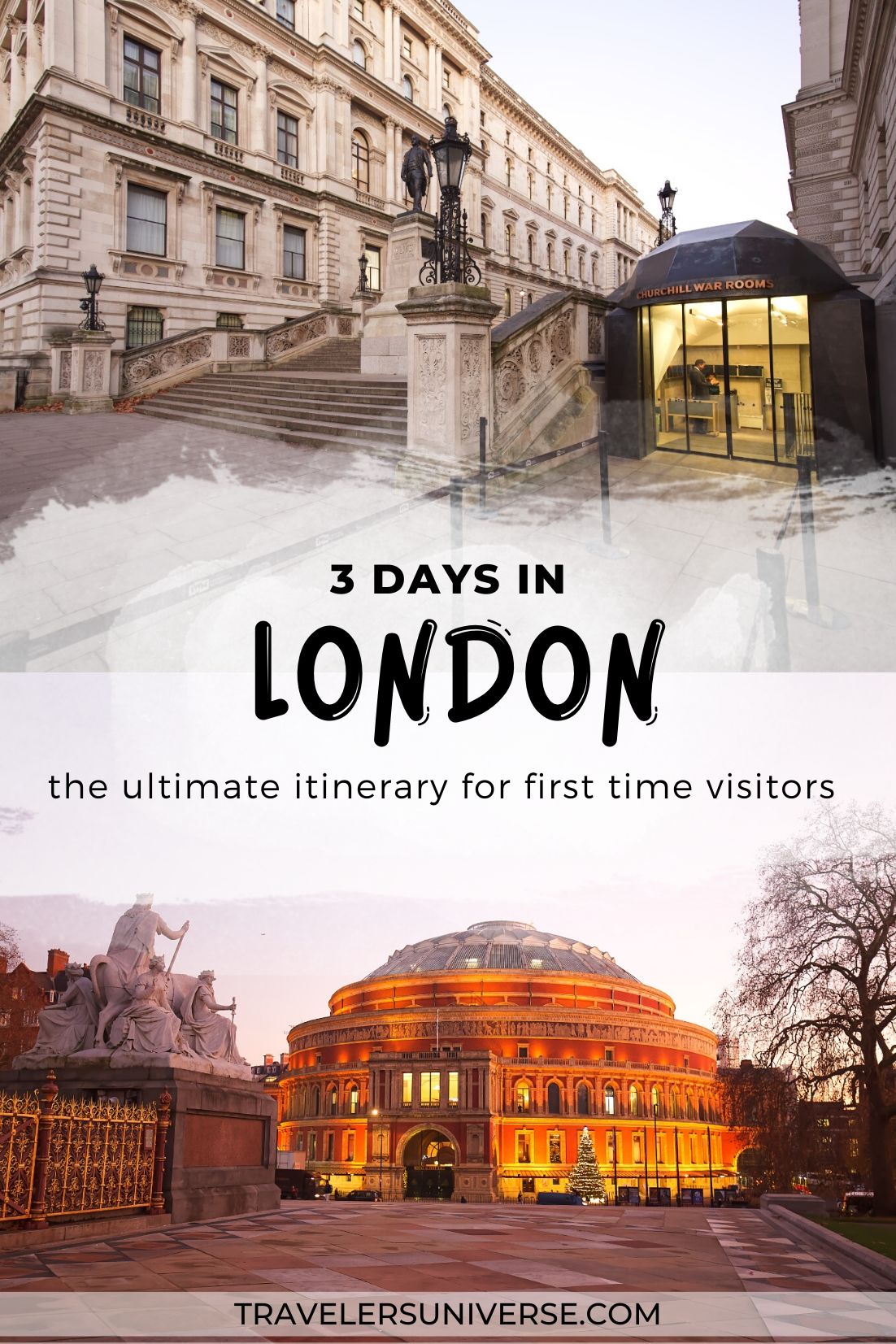 visit a city london 3 days