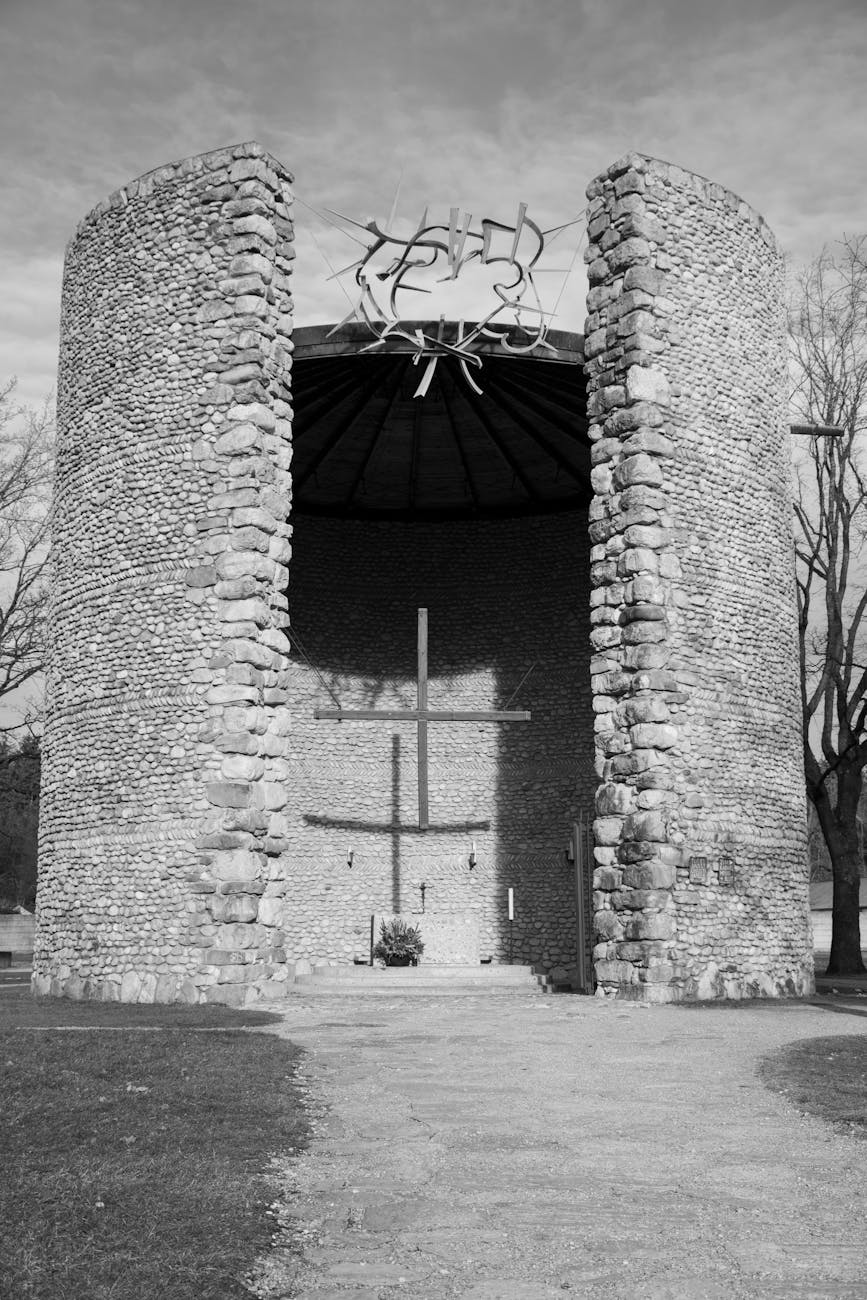 Chapel at Dachau memorial site